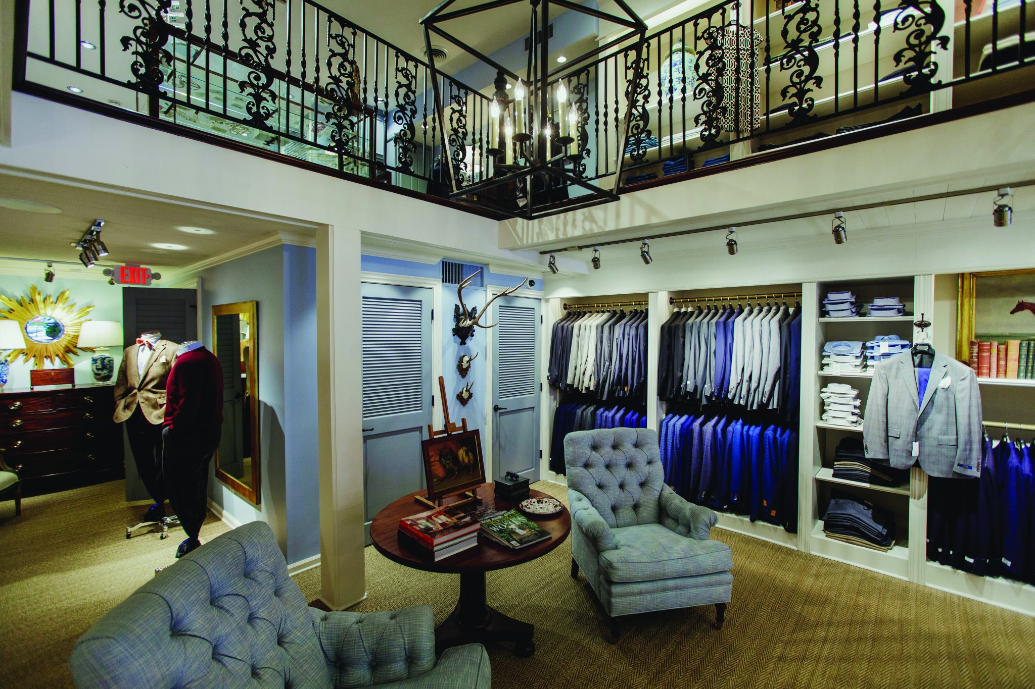 Mens Clothing Store Interior Design Ideas