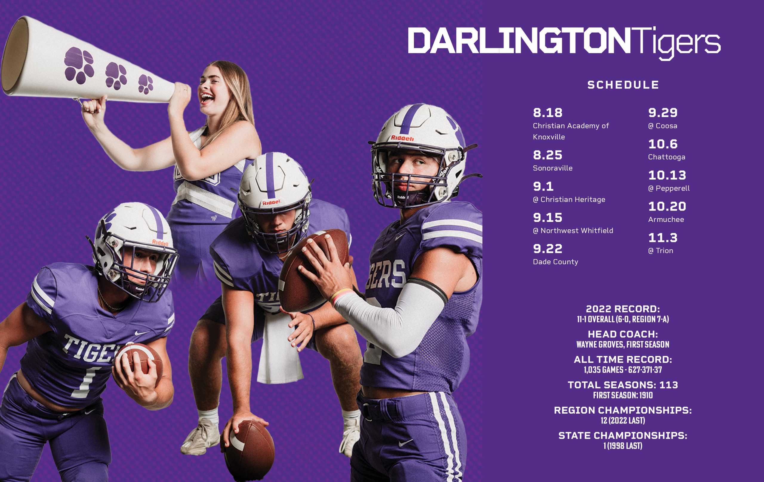 2023 High School Football Preview: Darlington - Read V3